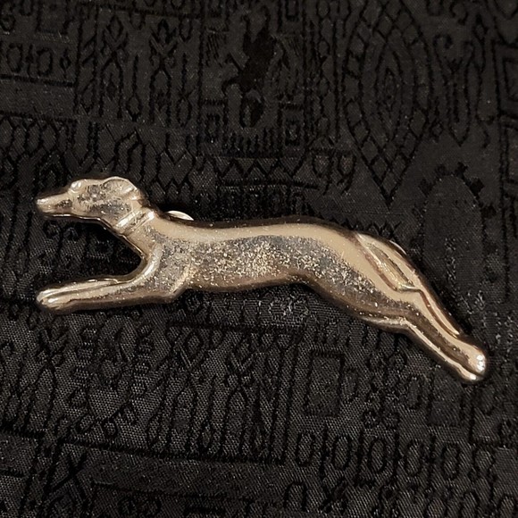 Ballou | Jewelry | Vintage Ballou Running Racing Greyhound Pin Pewter ...
